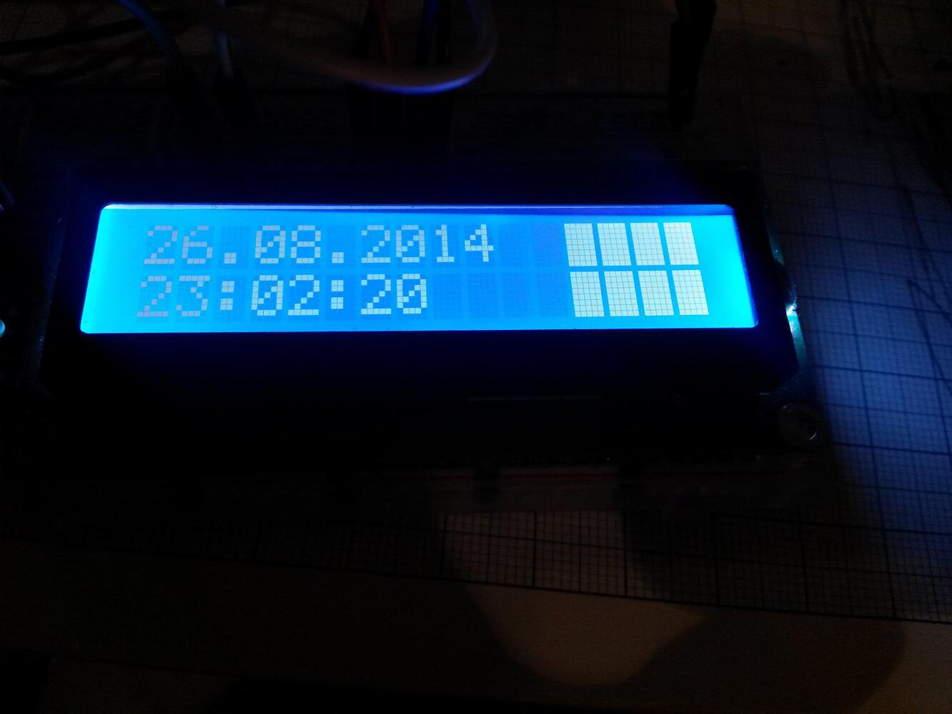 Problem with LCD-Display (strange rectangles in display) - Displays - Arduino Forum