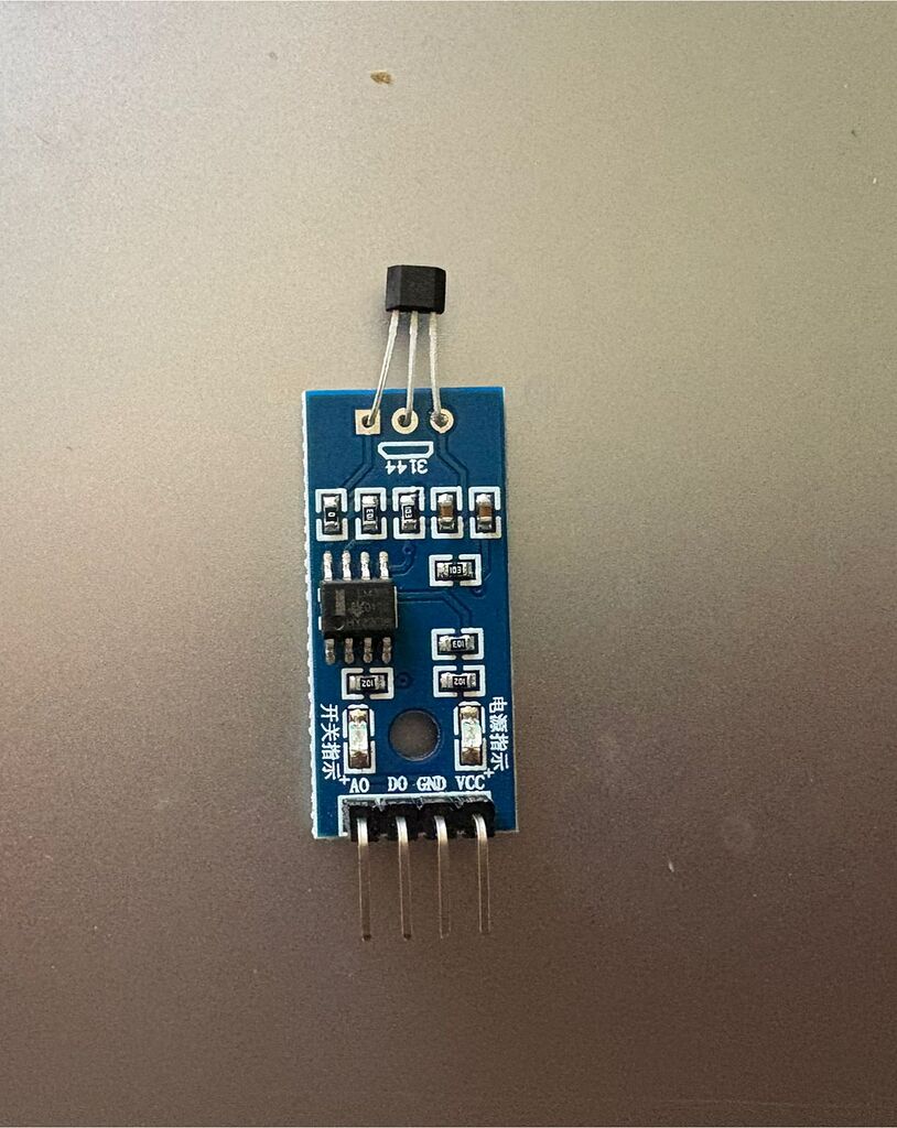 How to connect a KY-024 A3144e Hall sensor to an Esp32? - General Guidance - Arduino Forum