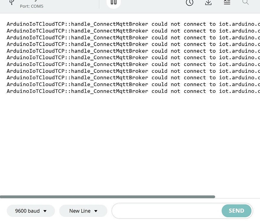 Arduino nano IOT 33_status issue - Cloud IoT - Arduino Forum