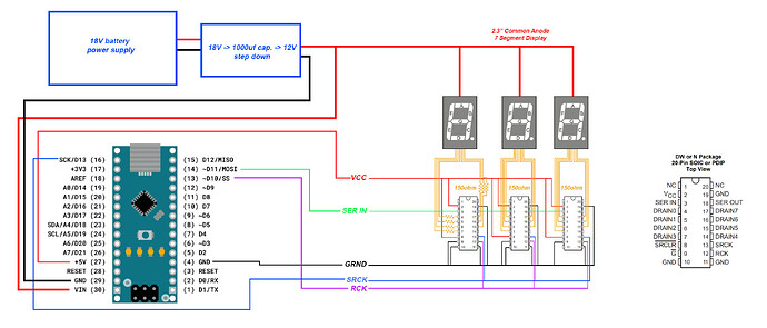 Wiring diagram review/help - General Electronics - Arduino Forum