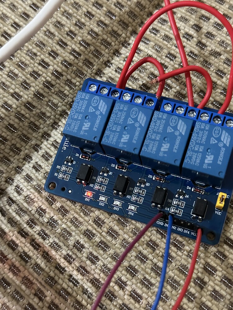 Relay does not turn on when I press the button - General Electronics ...