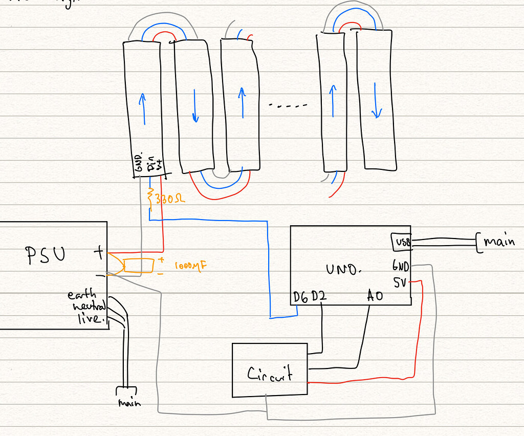 Common Ground between High Current Circuit and Sensitive Circuit - General Electronics - Arduino ...