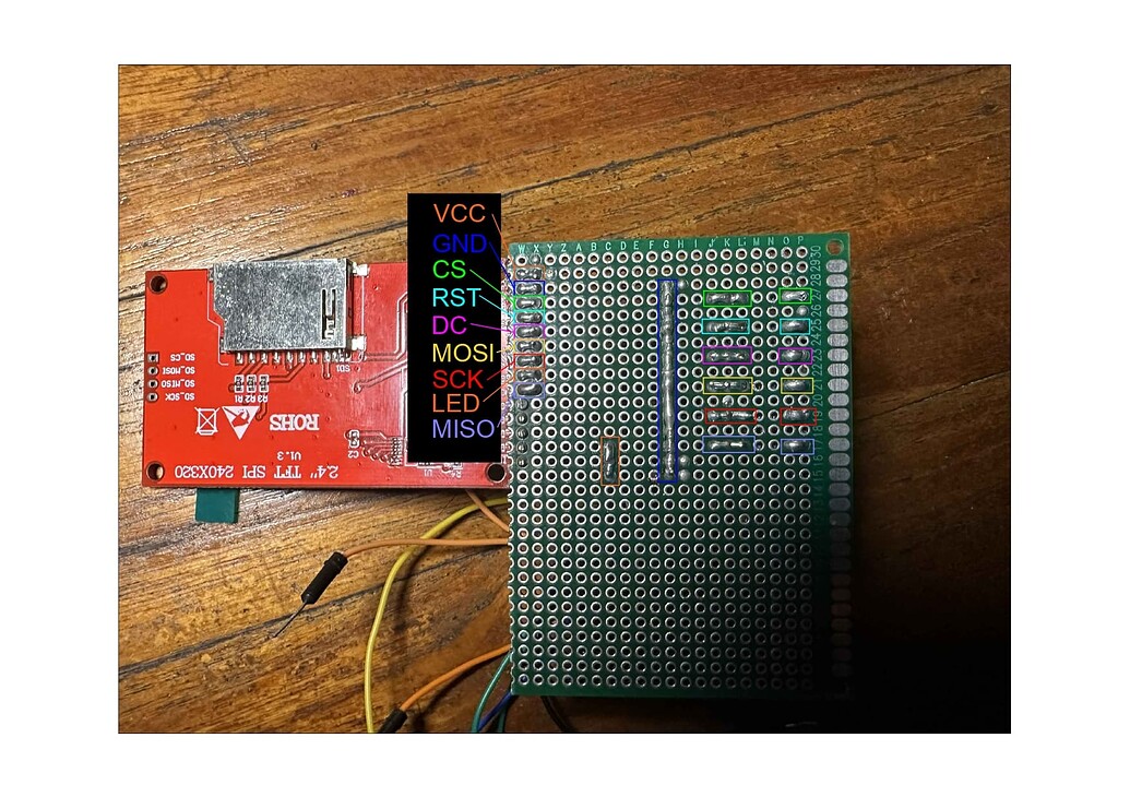 Problems with 2,4'' TFT SPI Display after soldering - Displays - Arduino Forum