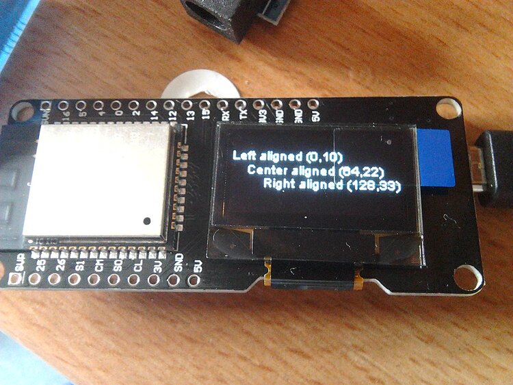 Wemos Lolin ESP32 OLED Module For Arduino ESP32 OLED WiFi + Bluetooth - Products and Services ...