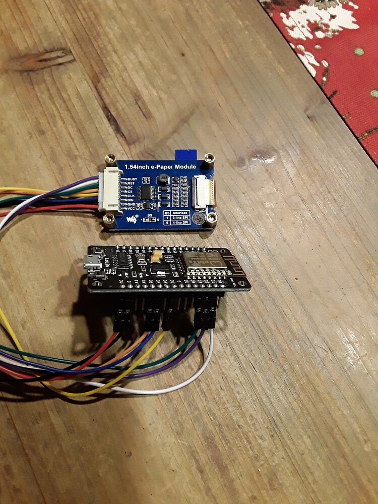EPaper Waveshare 1.54 am ESP8266nodemcu - Deutsch - Arduino Forum
