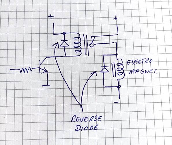 Electromagnet with relay reset arduino - General Guidance - Arduino Forum
