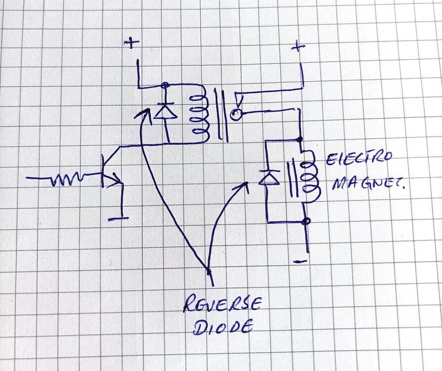 Electromagnet With Relay Reset Arduino Project Guidance Arduino Forum