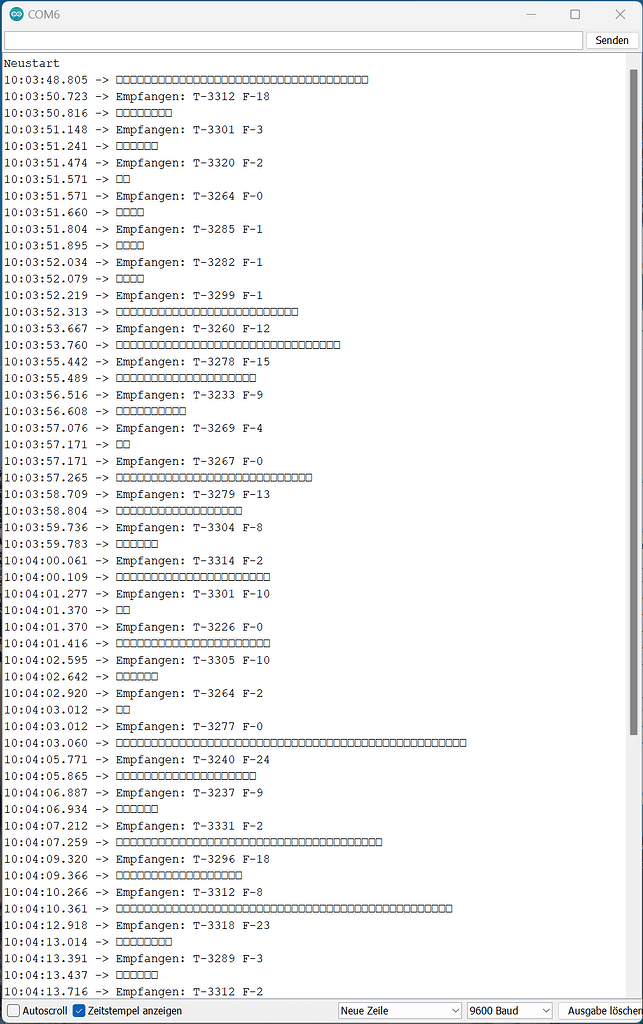 Uart keine Antwort Rx - Deutsch - Arduino Forum