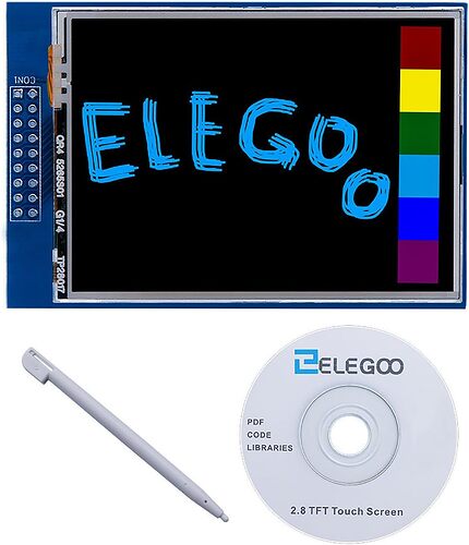 ELEGOO UNO R3 2,8" TFT und HX711 an Uno anschließen - Deutsch - Arduino ...