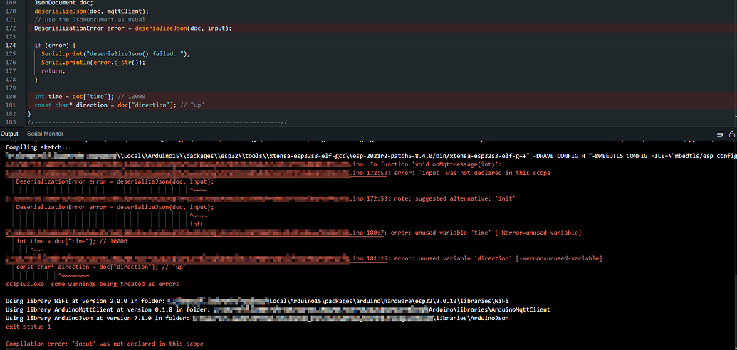 Store and work with mqtt message - Programming - Arduino Forum Store and work with mqtt message - Programming - Arduino Forum