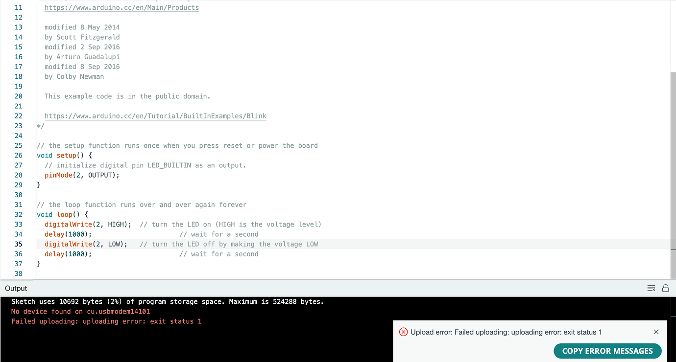 Problem with Arduino due uploading - Due - Arduino Forum