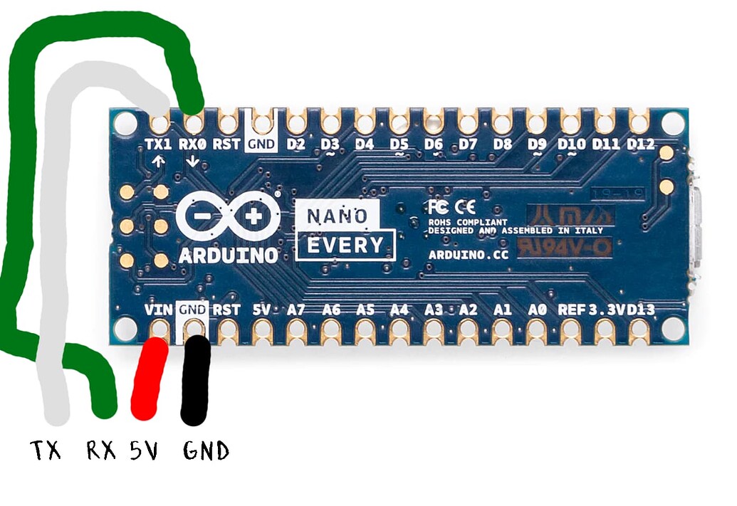 Any difference between Serial and Serial1? - Networking, Protocols, and Devices - Arduino Forum