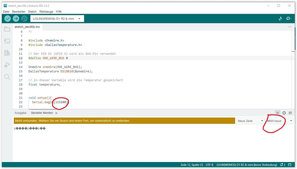 DS18B20 an WEMOS D1 mini - Page 2 - Deutsch - Arduino Forum