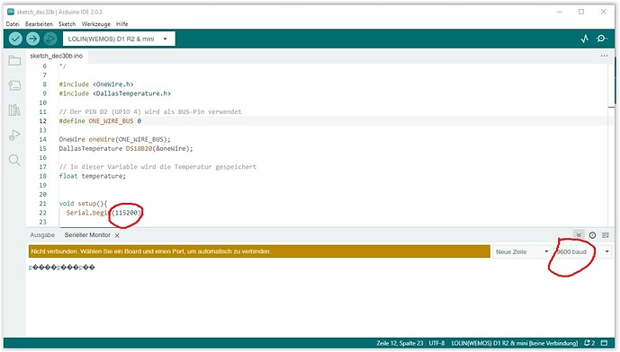 DS18B20 an WEMOS D1 mini - Page 2 - Deutsch - Arduino Forum