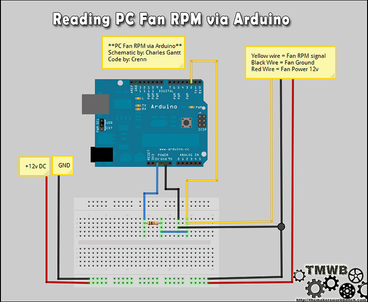 Reading Fan RPM with PWM - Programming - Arduino Forum