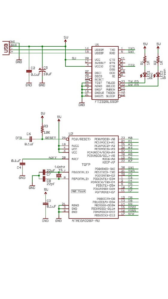 Adding a FTDI to my project - General Electronics - Arduino Forum
