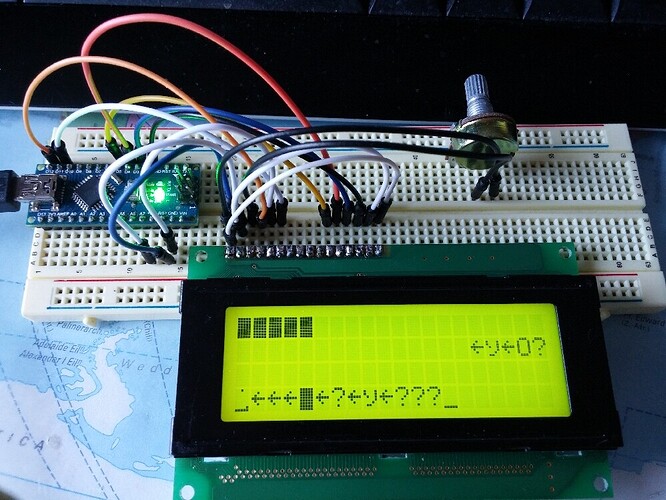 DMC20481 20x4 lcd doesn't work properly - Displays - Arduino Forum
