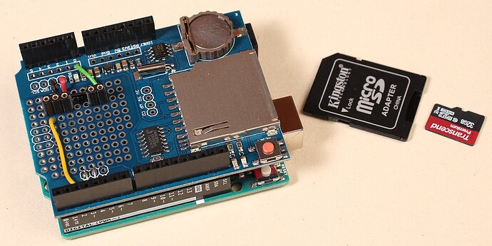 Arduino UNO with Data Logger Shield does not find SD card - Deutsch - Arduino Forum