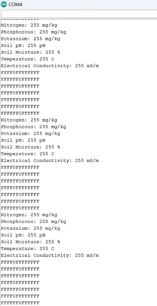 Soil Sensor 7 in 1 using an Arduino UNO - Sensors - Arduino Forum