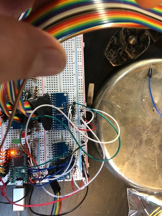 FSR MATRIX 32 x 22 arduino/processing TEENSY 3.2(arduino compatible) - Science and Measurement ...