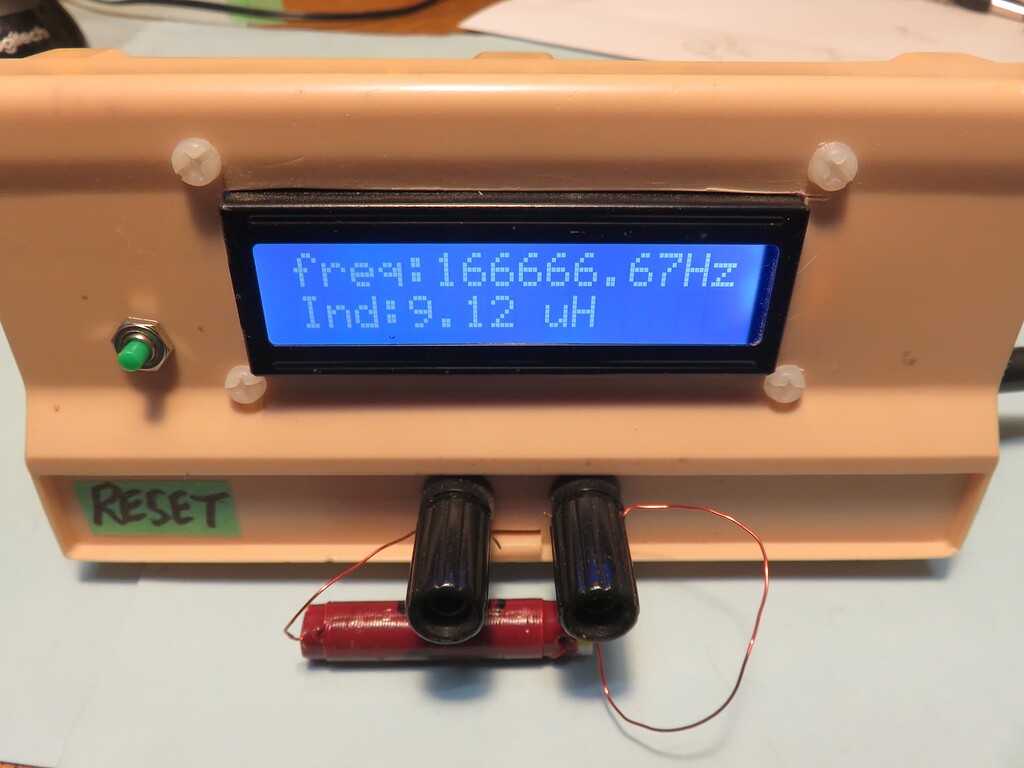Inductance Meter Project Improvement - Product Design - Arduino Forum