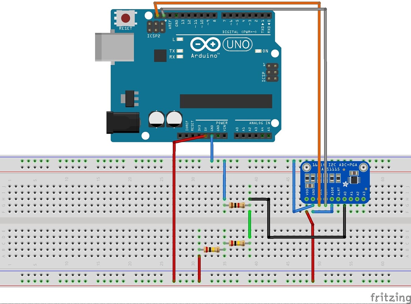 Very small noise when measuring small current with ADS1115 - Sensors ...