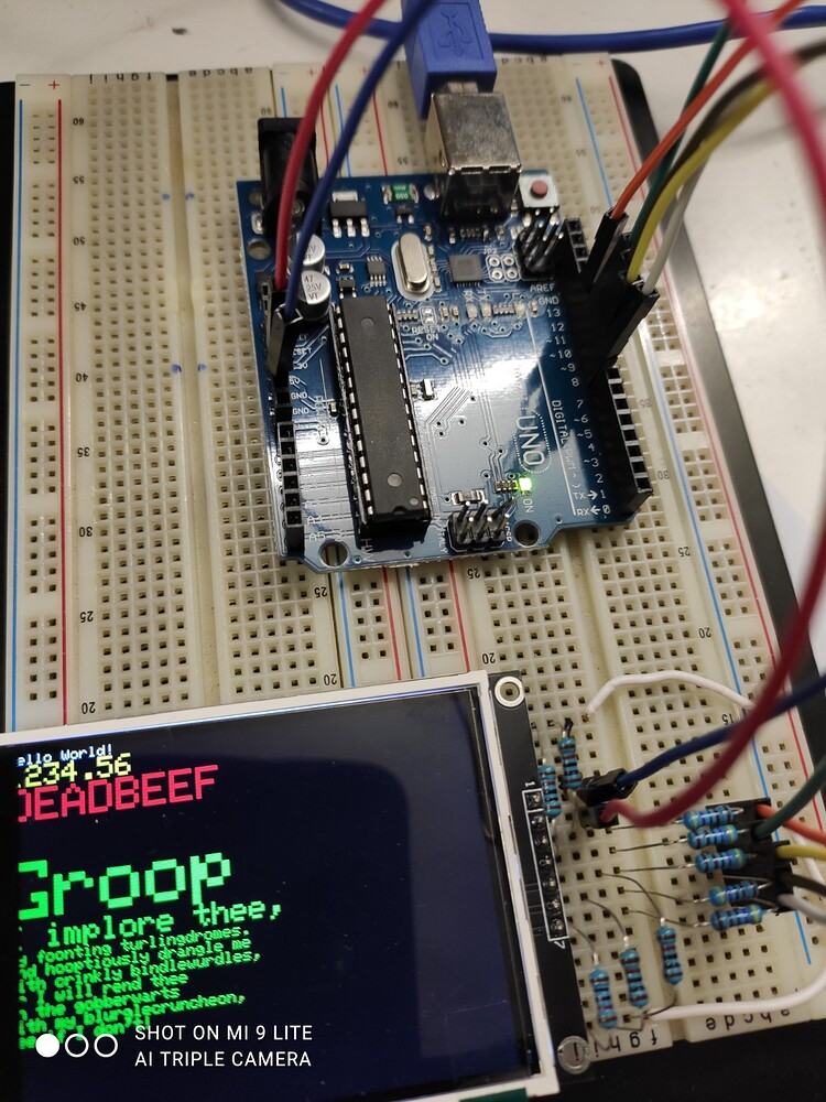 2.8 Inch TFT Color Screen Display SPI 240 * 320 with 7 pins without ...