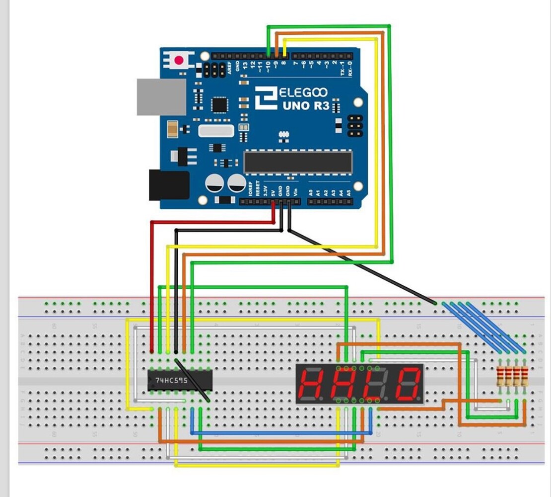 [SOLVED] Strange behavior with Arduino Uno when using ShiftOut (.... - General Electronics ...