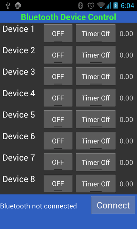 Arduino control 8 devices via Android Bluetooth - Showcase - Arduino Forum