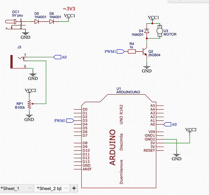 Playing small motors from synth and arduino - General Guidance ...