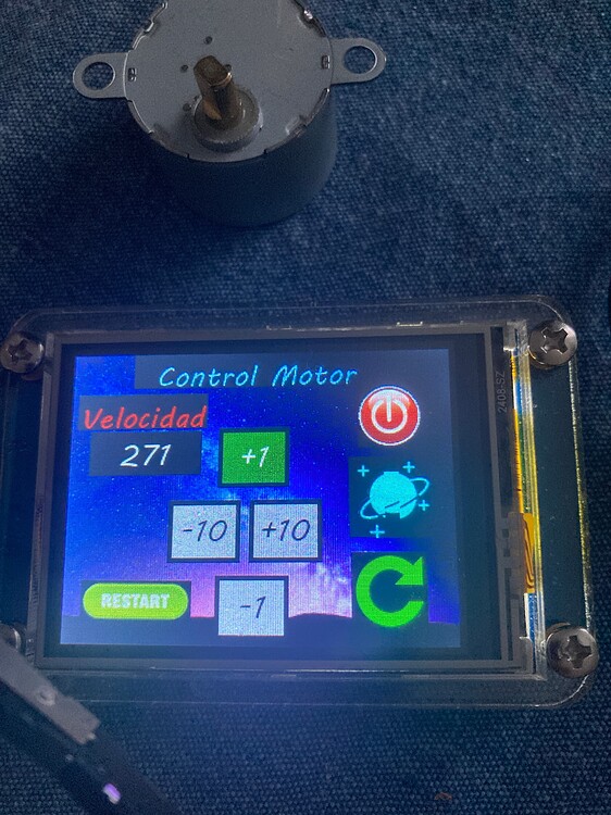 Control de Stepper con arduino y Nextion - Proyectos - Arduino Forum