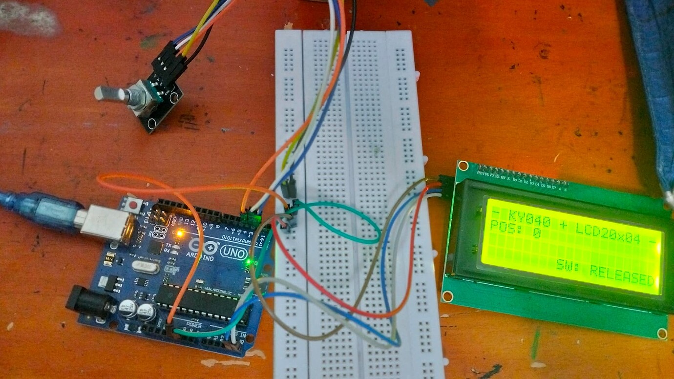 20x4 LCD i2c menu with rotary encoder - General Guidance - Arduino Forum