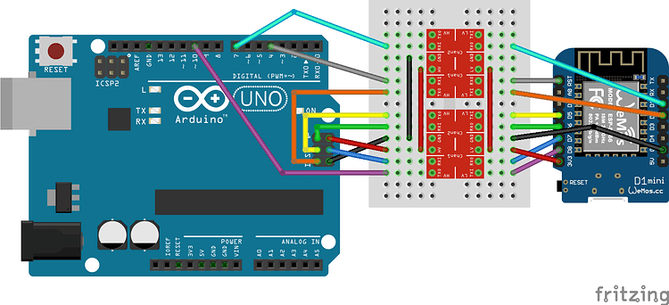 Help adding an ESP 8266 to my Arduino project - General Guidance ...