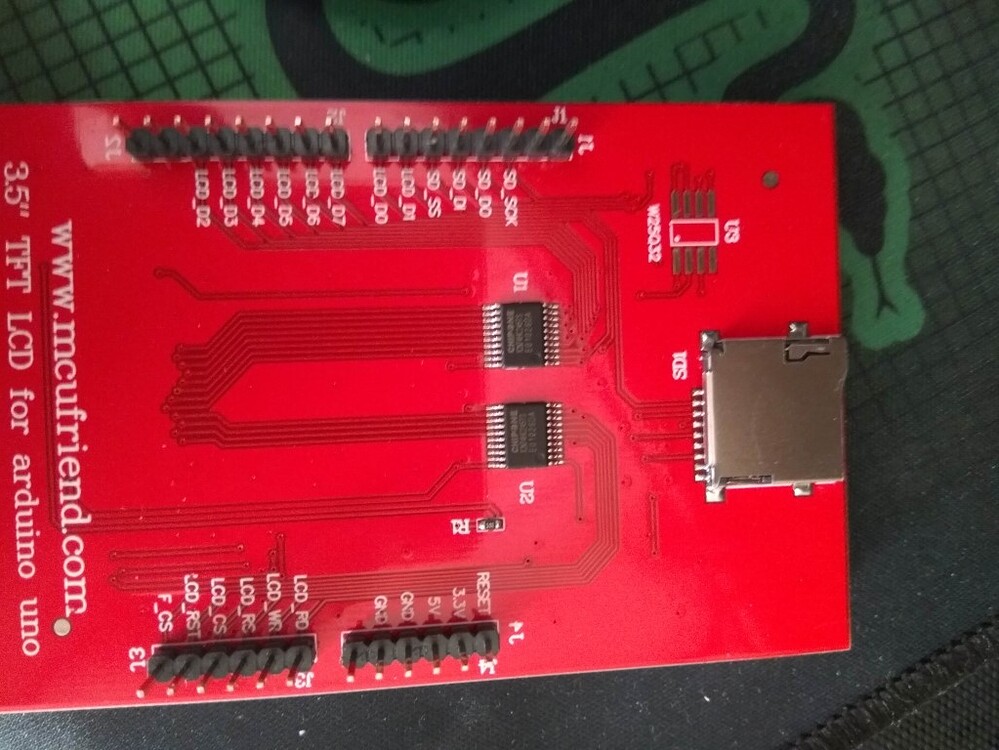 3.5'' TFT LCD Display Module Touch Screen SD Card 480X320 MCUFRIEND ...