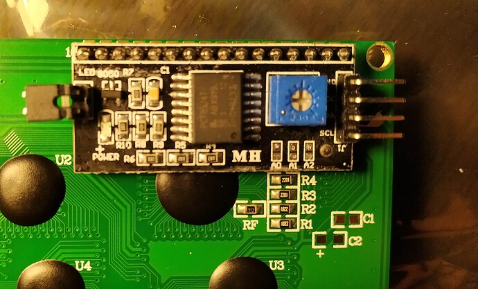 Solved I2c Mh Lcd 2004a Arduino Uno Display Issues Solved Displays Arduino Forum 4992