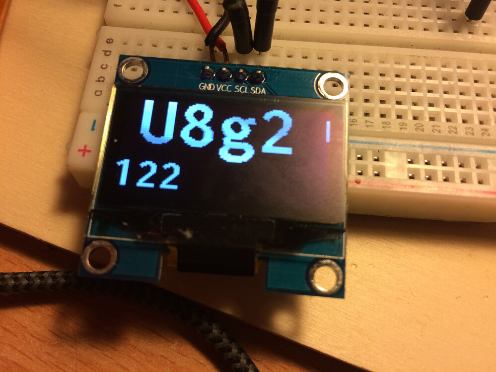 U8g2: Graphics Library for Monochrome OLEDs and LCDs - Page 3 - Displays - Arduino Forum