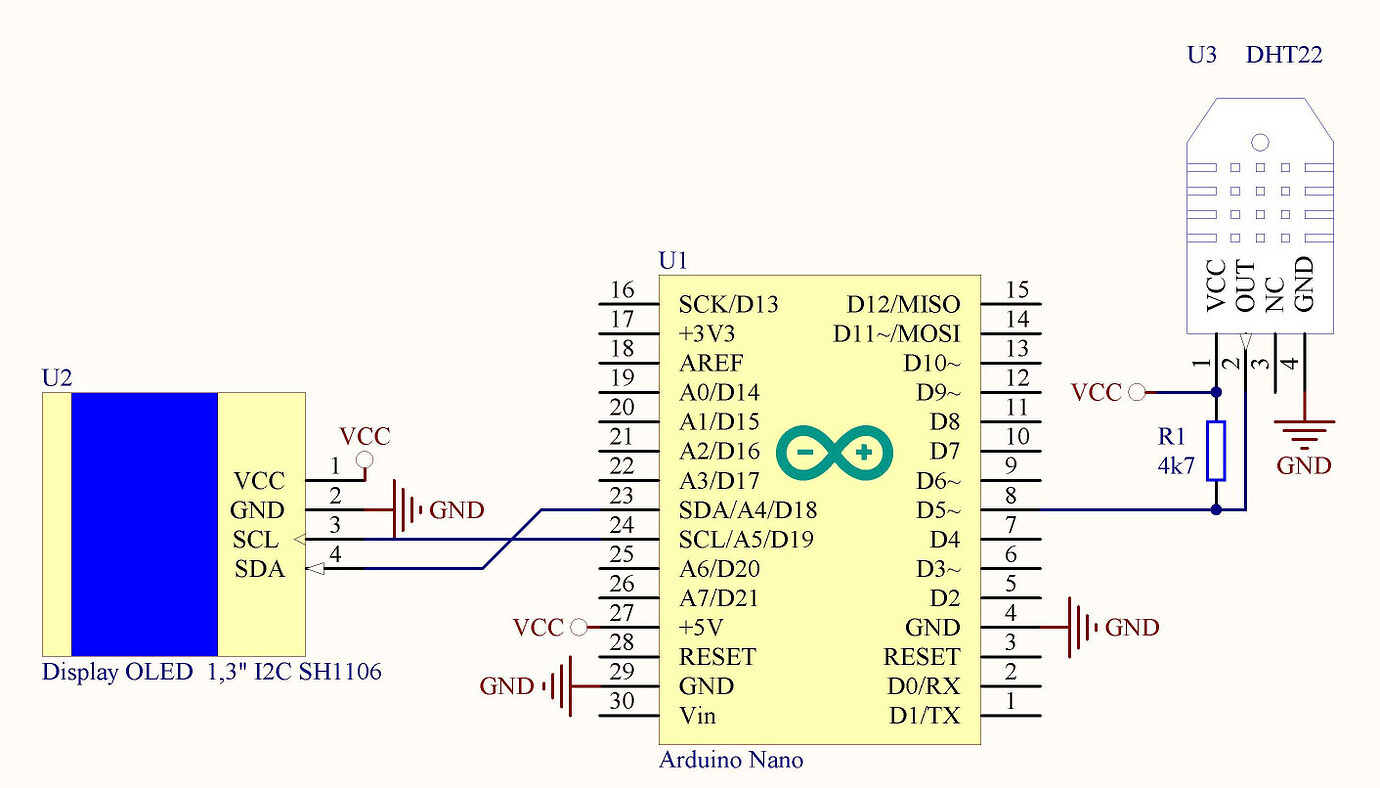 Incompatibility between SH1106 display and DHT22 sensor - General Guidance - Arduino Forum