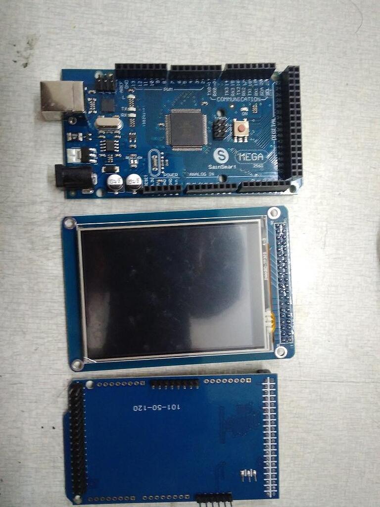 Problem in interfaciing Sainsmart 3.2" tft Touhscreenwith Arduino mega ...