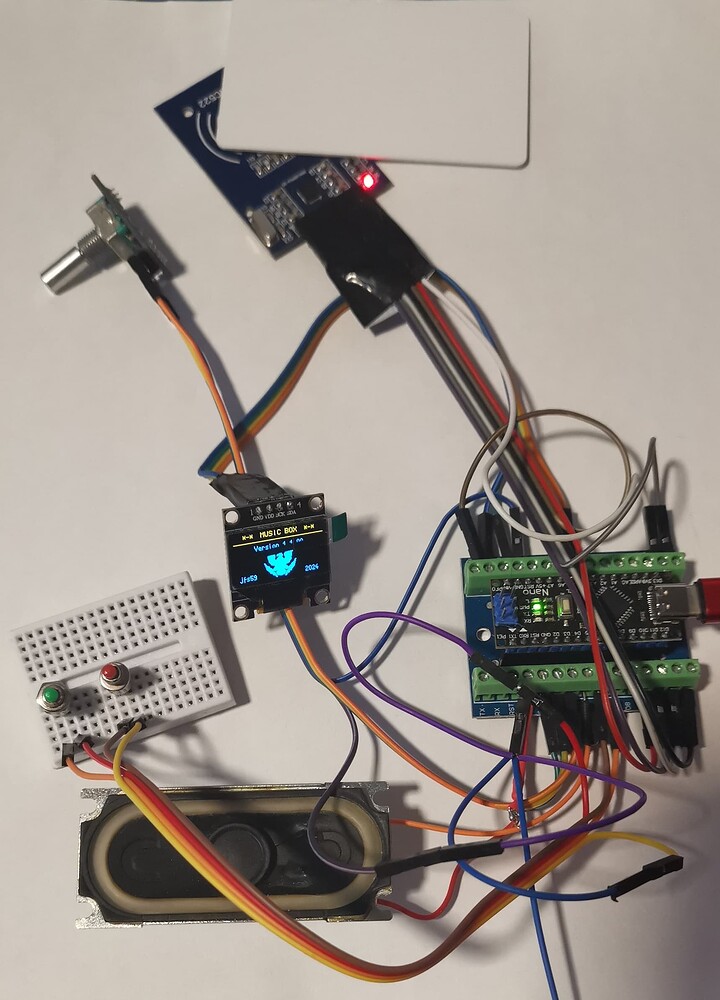 Music Box nano RFID - Réalisations et Projets Finis - Arduino Forum