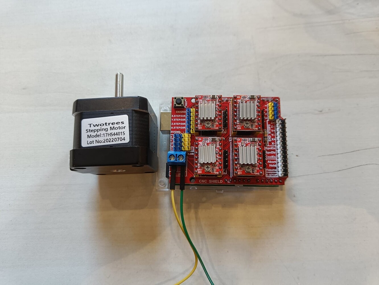 2 stepper motors on 1 axis? - Motors, Mechanics, Power and CNC - Arduino Forum
