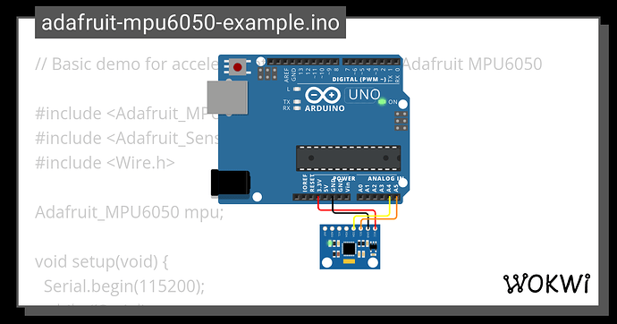 Need Help Writing A Code For A Gy 521 Mpu6050 Acellerometer Code General Guidance Arduino