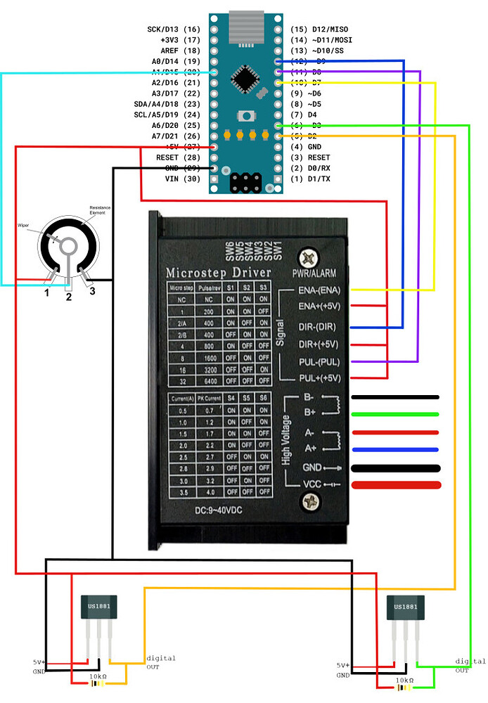 Stepper code mod - Programming - Arduino Forum