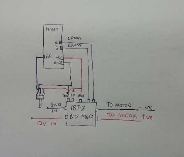 Dc Motor With Pot Always Chasing Center Position (HOME) - Motors ...