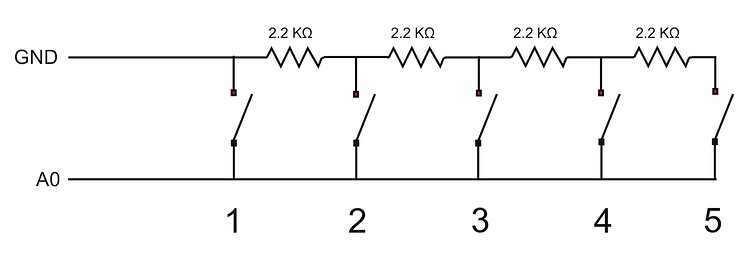 multiple switches -analog pin - LEDs and Multiplexing - Arduino Forum