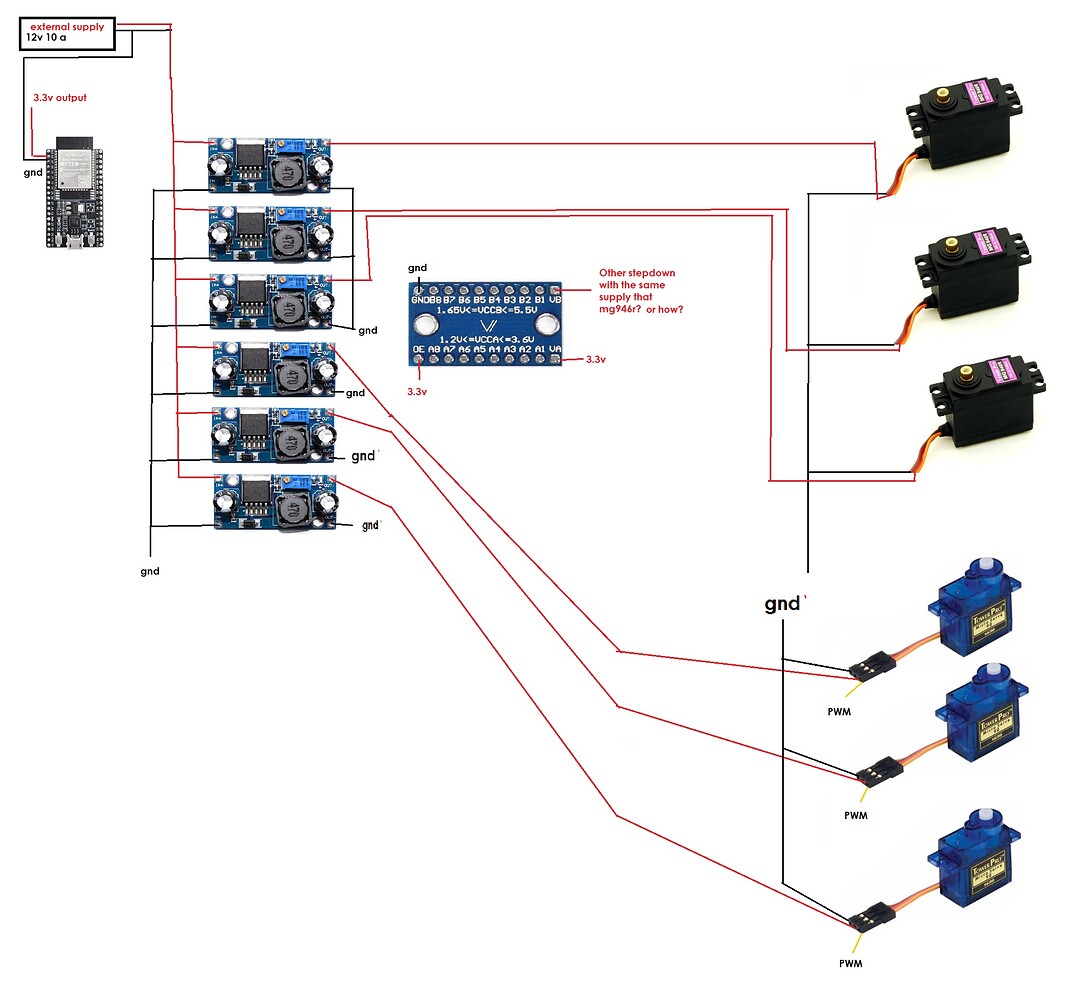 Txs0108e logic level converter - General Electronics - Arduino Forum