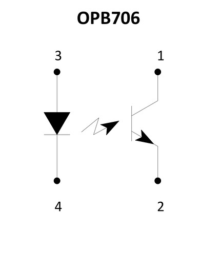 Interfacing OPB706A Reflective Object Sensor - General Electronics ...