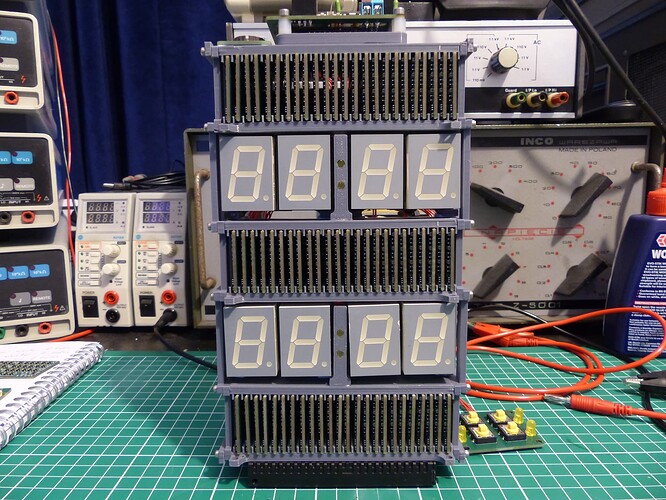 8 Digit NAND Gate based Shift register Clock - Showcase - Arduino Forum