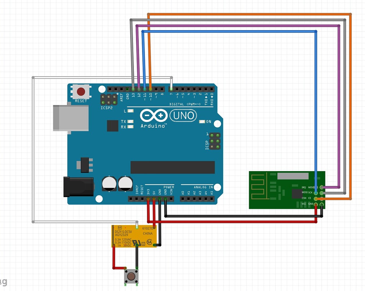 Simulating a button push on a garage door remote - General Electronics - Arduino Forum