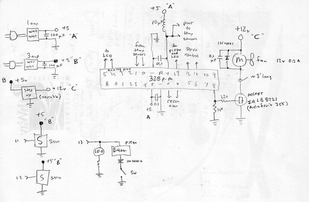Motor Affects Temperature Reading Sensors Arduino Forum