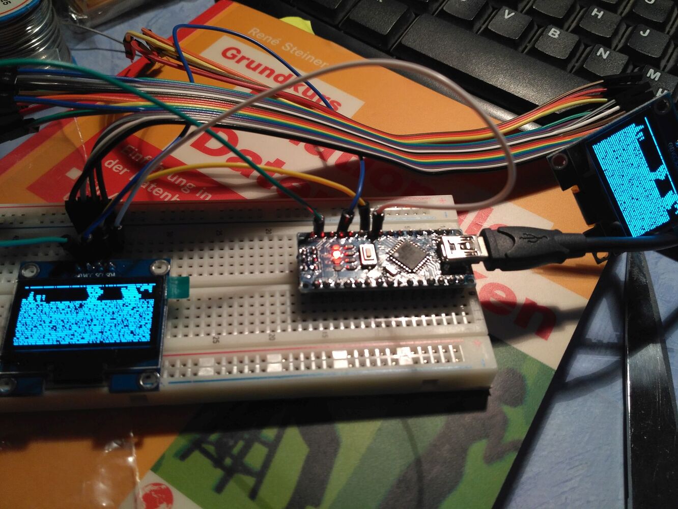 anzeigeprobleme sh1106 oled *gelöst* - Deutsch - Arduino Forum